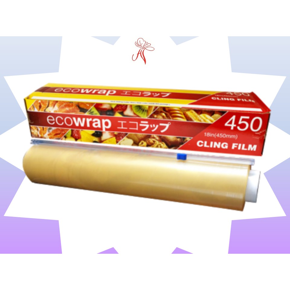 Ecowrap 450mm(18in) Cling Film Food Wrap with Cutter | Shopee Malaysia