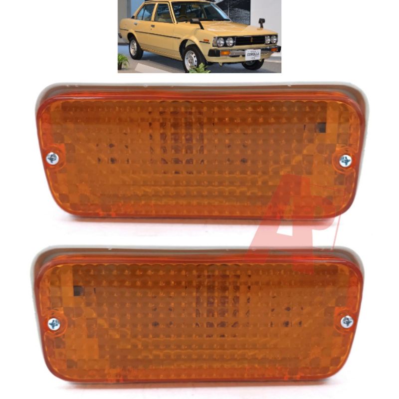 Toyota Corolla KE70 KE72 KE75 GL Front Bumper Signal Lamp Light New ...
