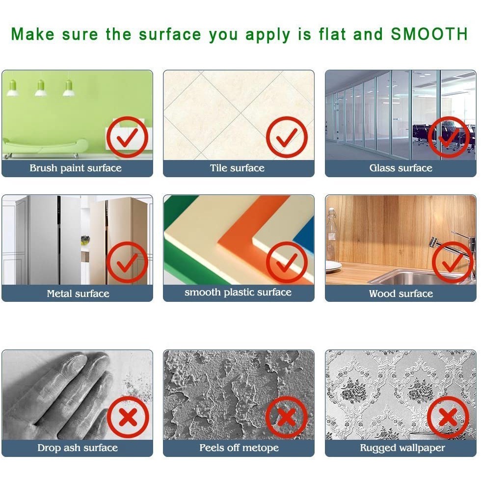 Removable Peel Whiteboard Foil Wall Sticker Marker 45x200cm Tampal ...