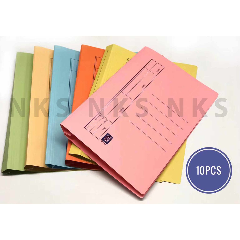 LION 350 SP FLAT PLASTIC PAPER FILE (10 PCS) | Shopee Malaysia