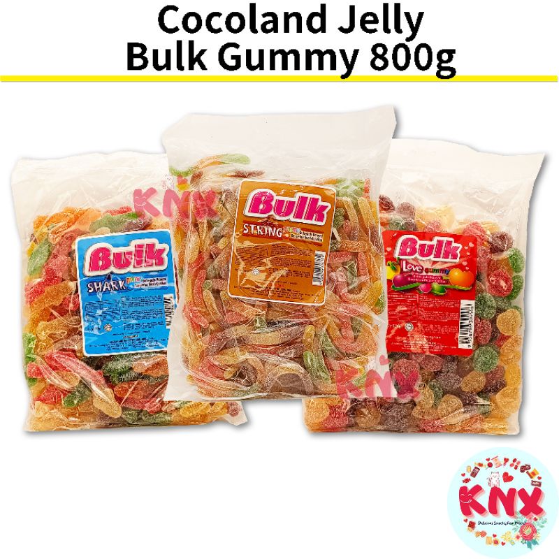 Jelly Bulk String Fruity Gummy Candy 800 gram | Shopee Malaysia
