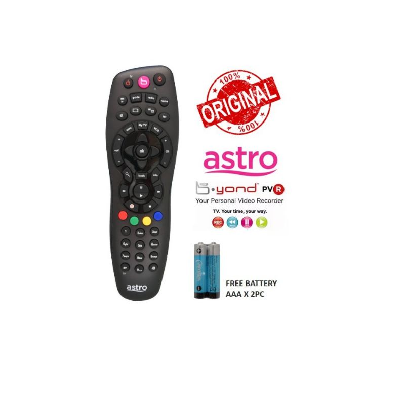 (100% ORIGINAL) ASTRO PVR / ASTRO BEYOND Remote Control | Shopee Malaysia