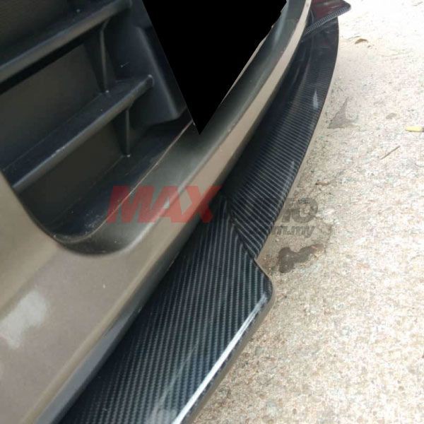 SAMURAI-LIPS Universal Car Front Bumper Diffuser Lip AXIA ALZA BEZZA ...