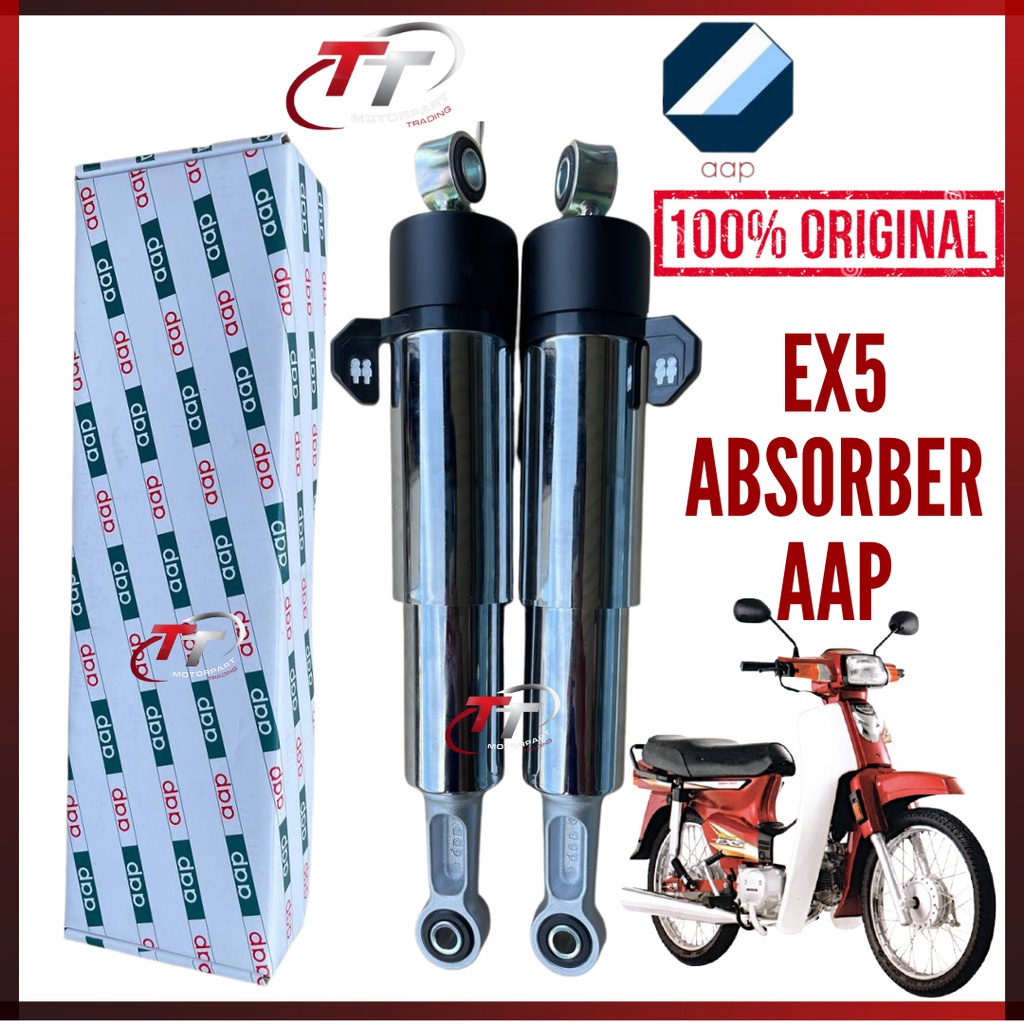 100% ORIGINAL AAP HONDA EX5 DREAM HIPOWER HP ABSORBER REAR ASORBER ...
