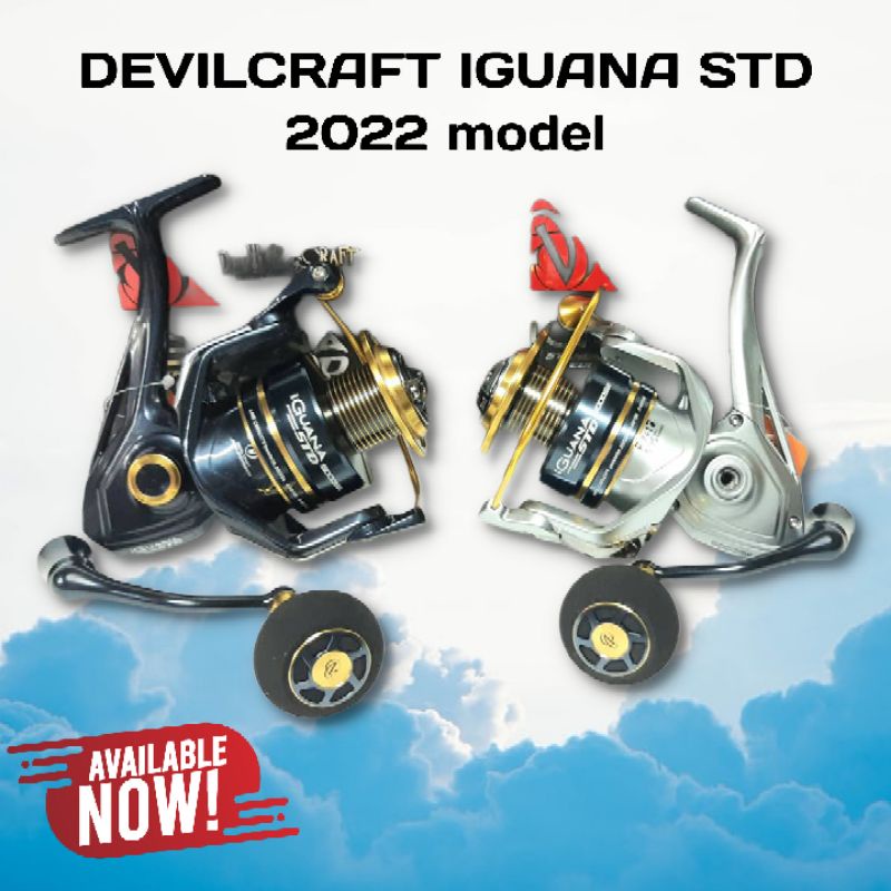 DEVILCRAFT IGUANA STD EDITION FULL METAL SPINNING REEL (2022 model ...