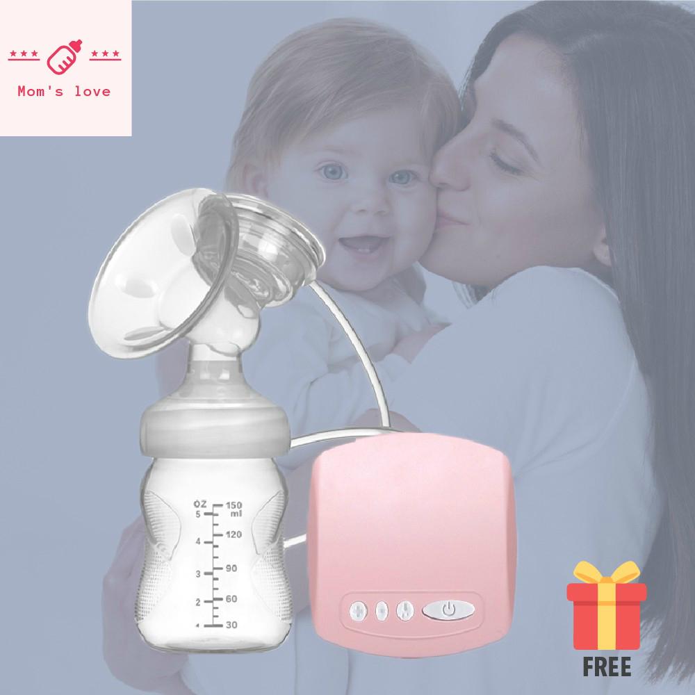[Mom's love] Single Electric Breast Pump with Bottle Feeding - Pam Susu ...