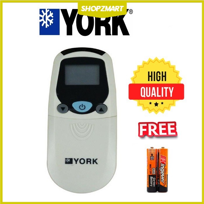 Remote Aircond York Air Conditioner Remote Control | Shopee Malaysia