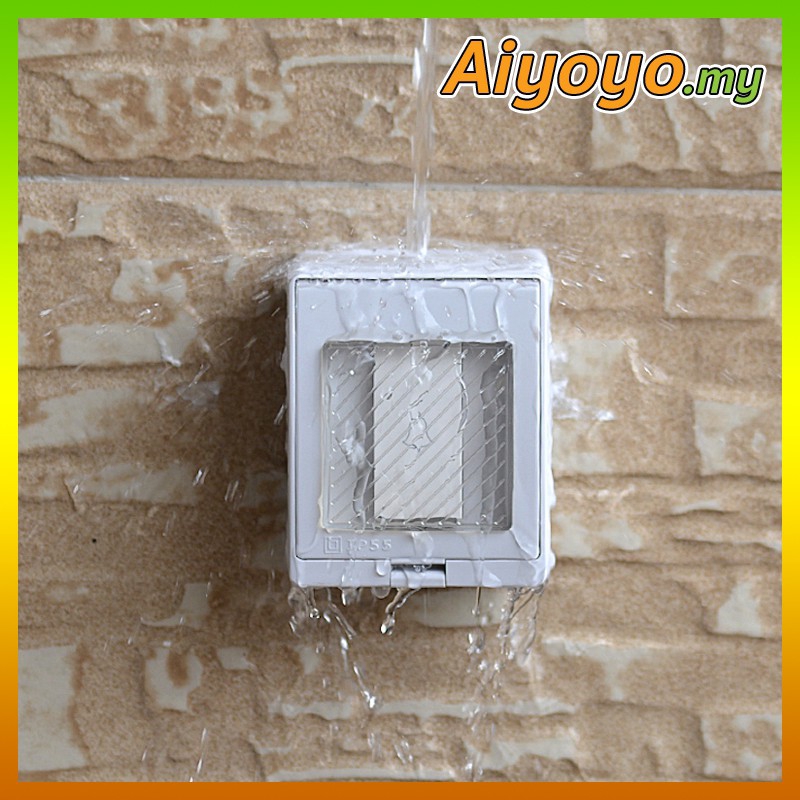 Outdoor Electrical Push Button Door Bell Waterproof Switch Box Home ...