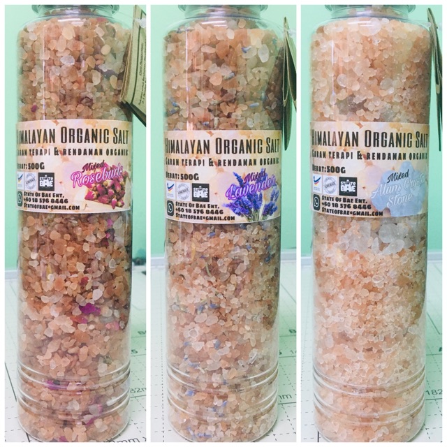 Himalayan Organic Salt 500g | Shopee Malaysia