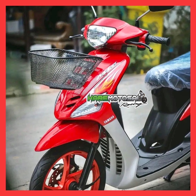 🏁 BAKUL DEPAN YAMAHA EGO 1st MODEL LAMA V1 🏁 FRONT BASKET MIO THAILAND ...