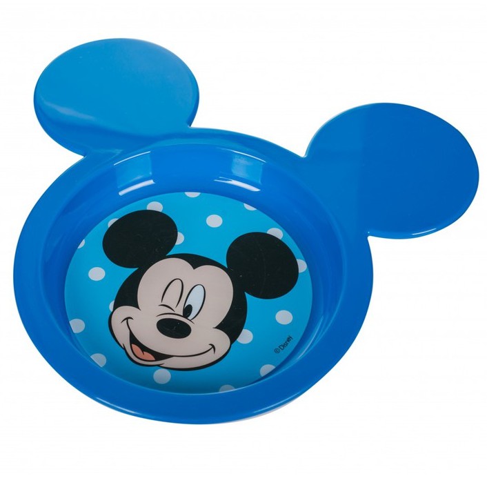Disney baby feeding bowl / plate shaped like Mickey Mouse DN80439 ...