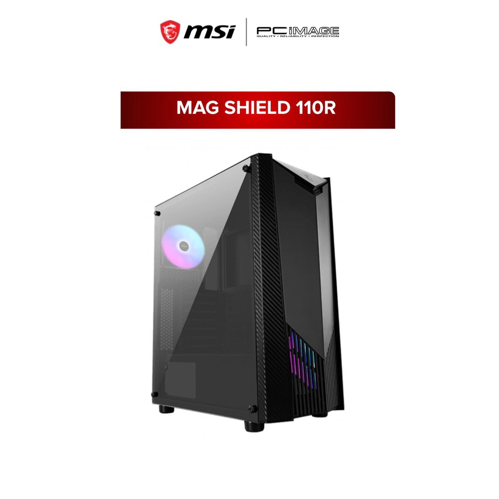 MSI MAG Shield 110R Mid Tower RGB Casing | Shopee Malaysia