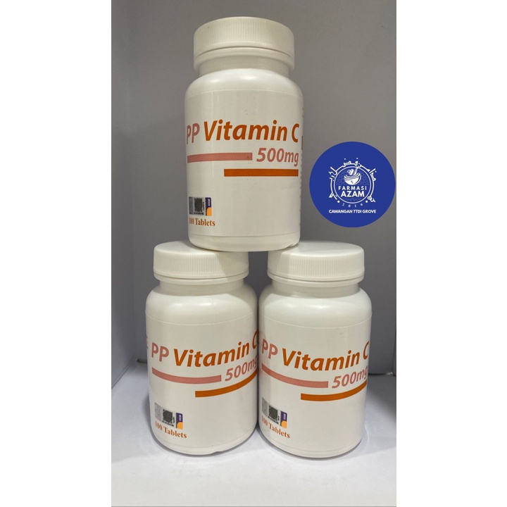 PP VITAMIN C 500MG (100 TABLETS) | Shopee Malaysia