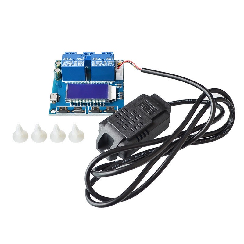 1PCS Controller XY-TR01 DC 12V Hygrometer Thermometer Thermostat Hygrostat Digital LCD Display ...