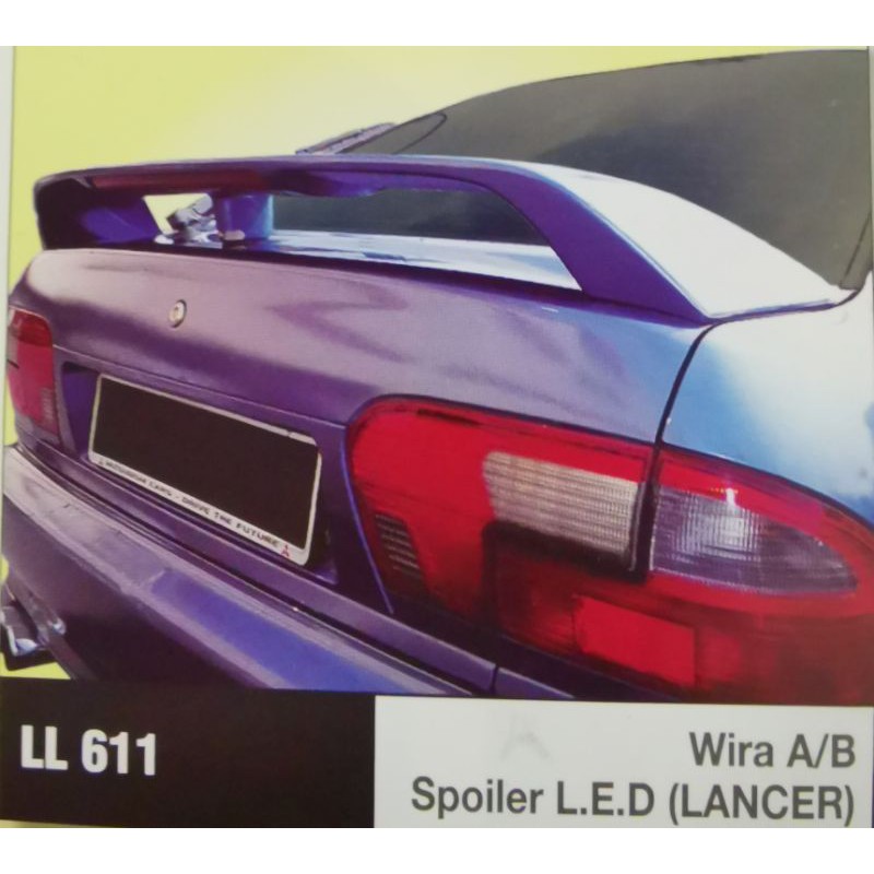 Wira Aeroback Lancer (LL7025, SP611 R114) Spoiler Without Paint ...