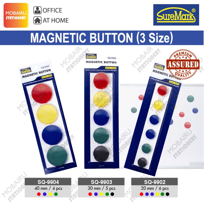 [READY STOCK] 20mm/30mm/40mm Whiteboard/Magnetic Whiteboard Button ...