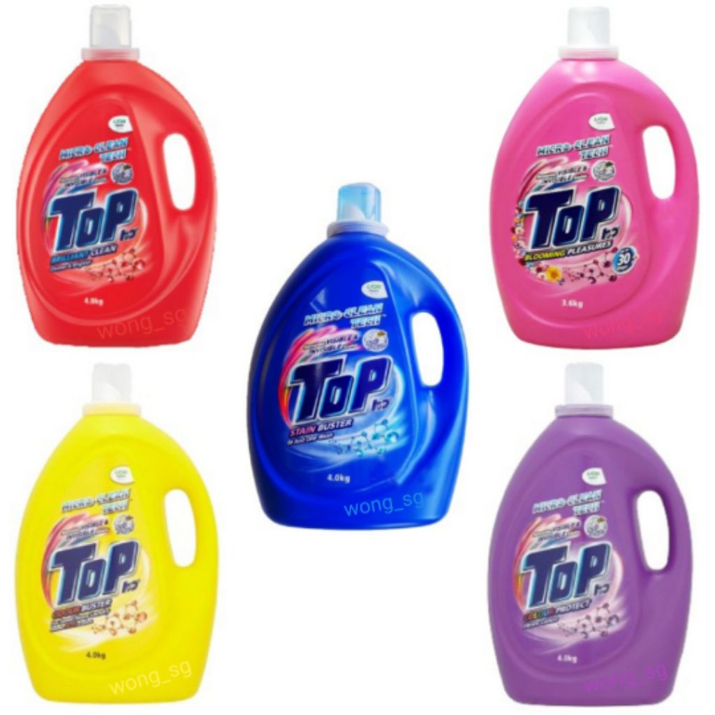 Top Liquid Detergent - 5 Variants ( 3.8 kg ) | Shopee Malaysia