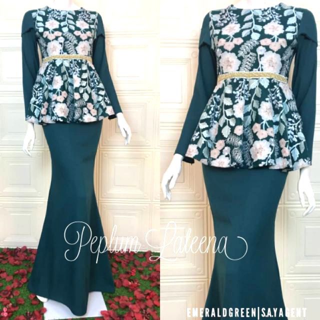 (Sale) Lateena Peplum (S/M/L) | Shopee Malaysia