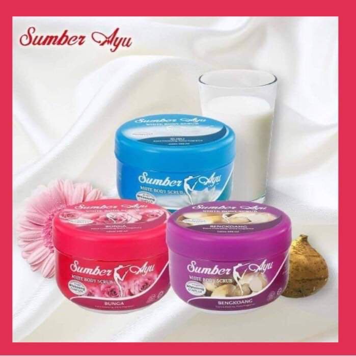 Product Viral Sumber Ayu Lulur Mandi 250g Whitening Body Scrub ...