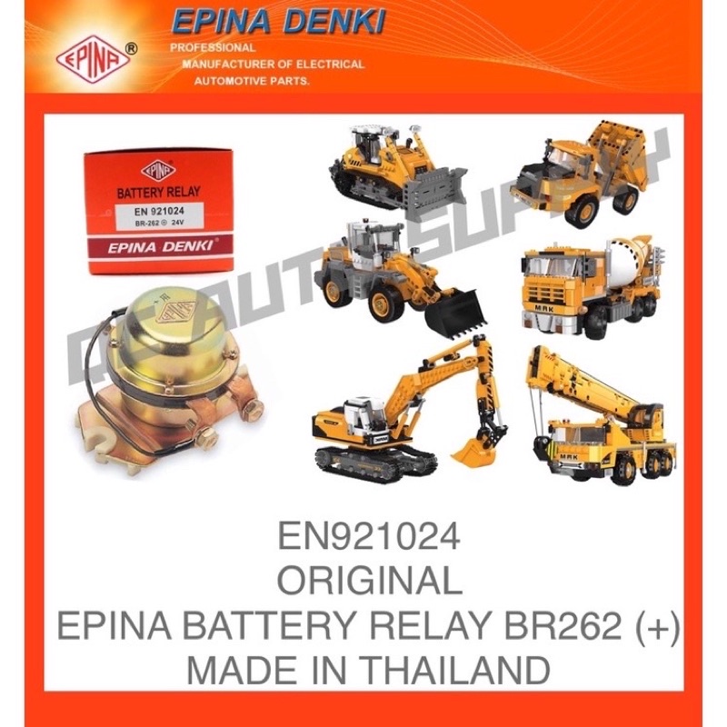 🔥READY STOCK🔥EN-921024 ORIGINAL EPINA GENUINE DENKI HEAVY DUTY BATTERY ...