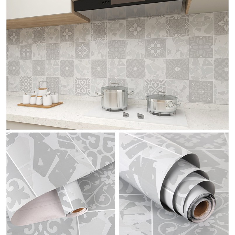 Pelekat Dinding Dapur wall paper dinding kitchen wallpaper sticker ...