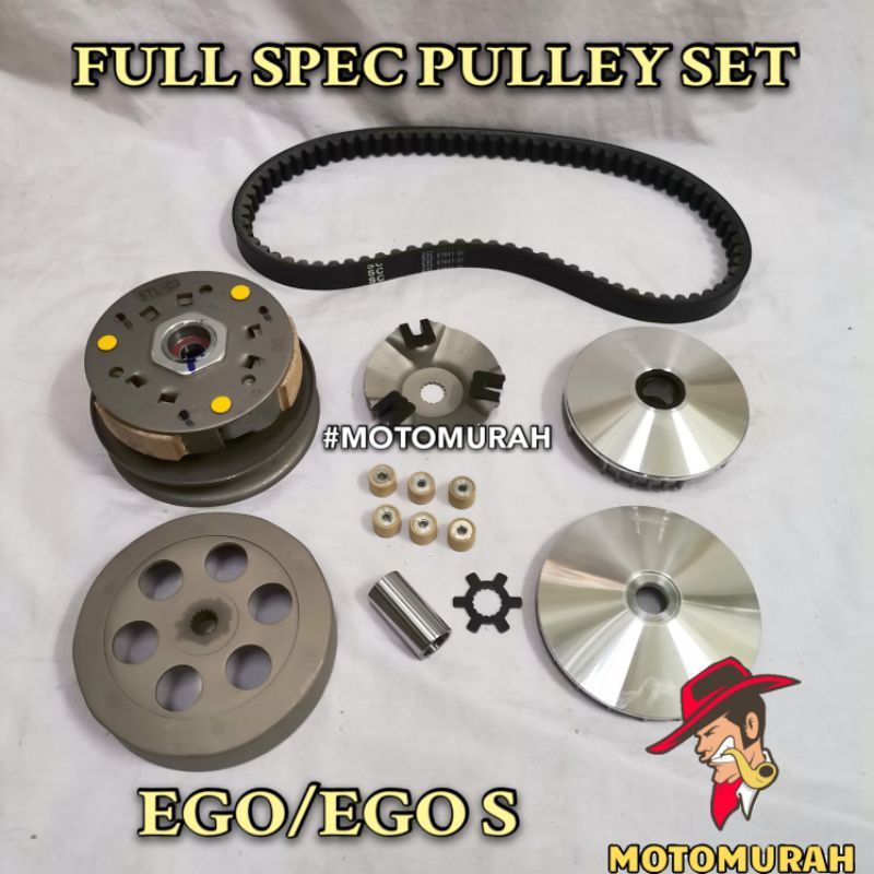 EGO EGOS EGO S FRONT PULLEY+ REAR PULLEY SET A CLASS | Shopee Malaysia