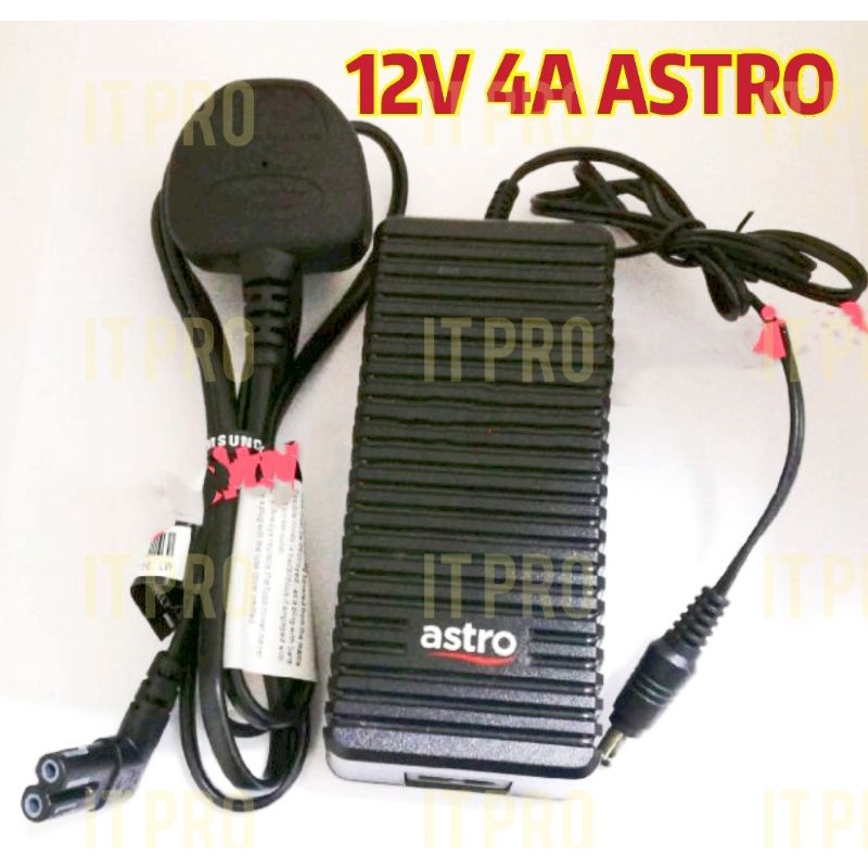 PRO🏠Original Astro Adapter 12V 4A Switching power supply with power ...