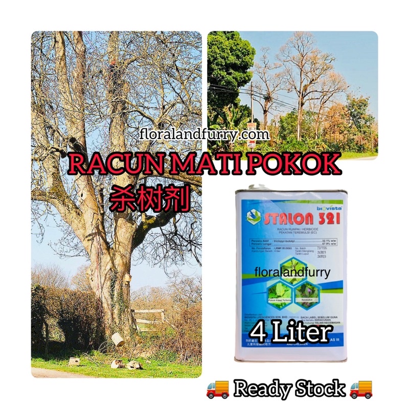 Tree Killer Stalon 321 4L Triclopyr-butotyl 32.1% Racun Mati Pokok ...