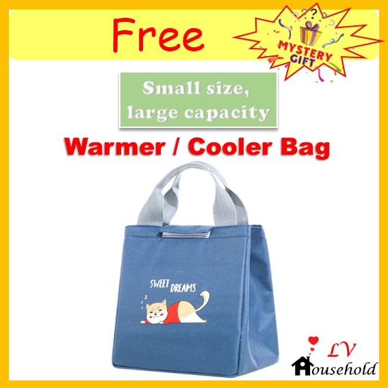 🔥READY STOCK🔥 Warm Bag Keep Warm Keep Cold Lunch Bag Thick Aluminum ...