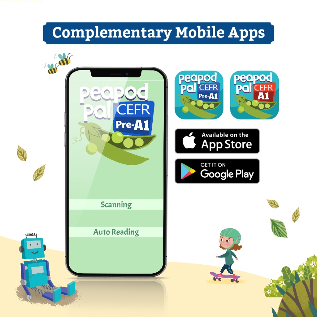 Peapod Readers Mini Set CEFR Pre A1 & A1 20 x Books | Shopee Malaysia