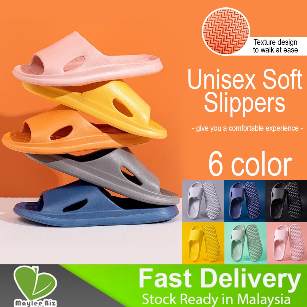 Slippers EVA Sandals Men Women Home Slippers Loose Fashion Design ...