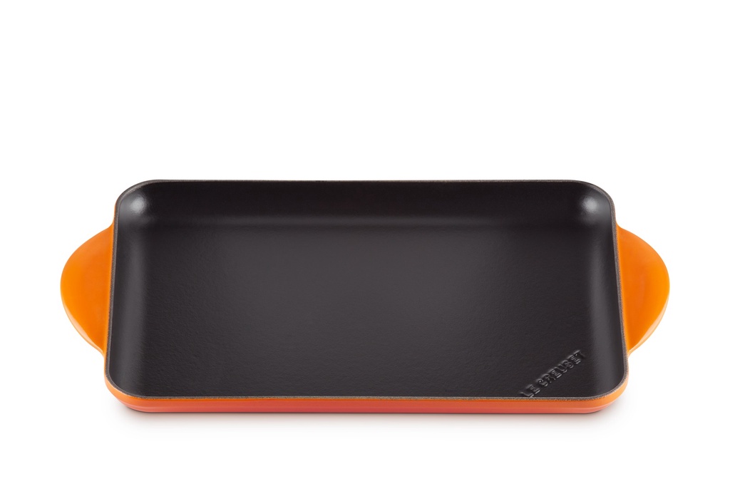 Le Creuset Rectangular Griddle 32cm | Shopee Malaysia