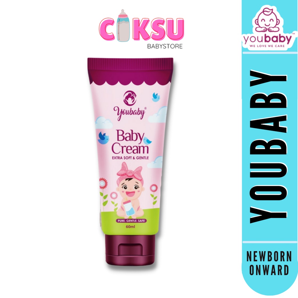 Youbaby Cream 60ml Cream Baby Kulit Sensetif Newborn Keatas Lotion Bayi ...