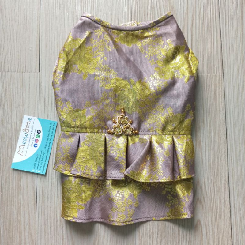 Baju Kucing / Baju Raya Kucing / Baju Melayu Kucing / Baju Kebaya ...