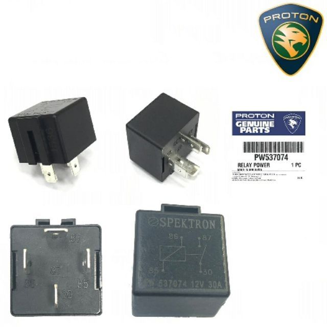 PROTON GENUINE FAN RELAY/ HORN RELAY/ ALARM RELAY/POWER RELAY | Shopee ...