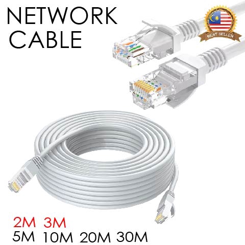 Network Cable Cat5e RJ45 Ethernet LAN Network Cable 5M/10M/20M/30M ...