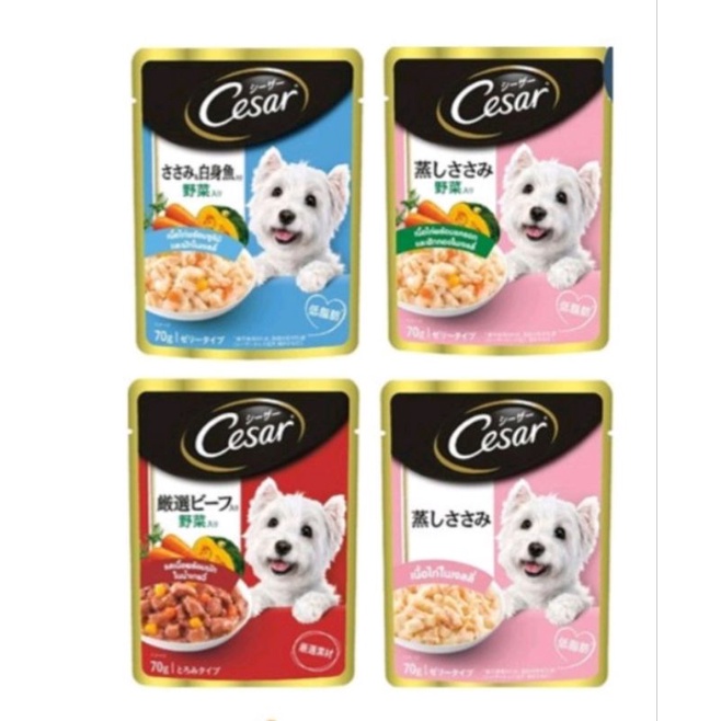 Cesar Pouch Wet Dog Food 70g | Shopee Malaysia