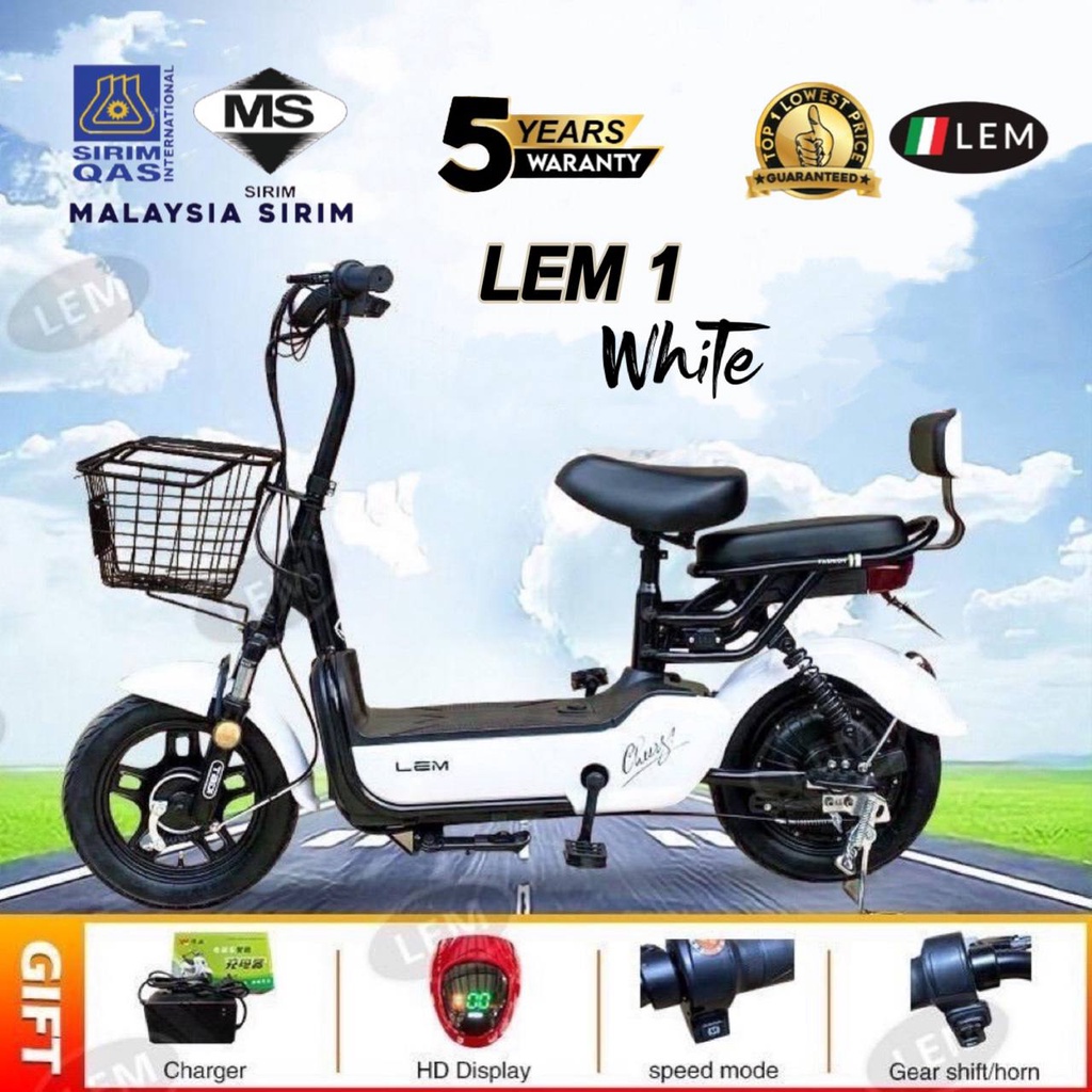 BASIKAL ELEKTRIK ★LEM★electric bike/electric bicycle model ebike/ LEM 1 ...