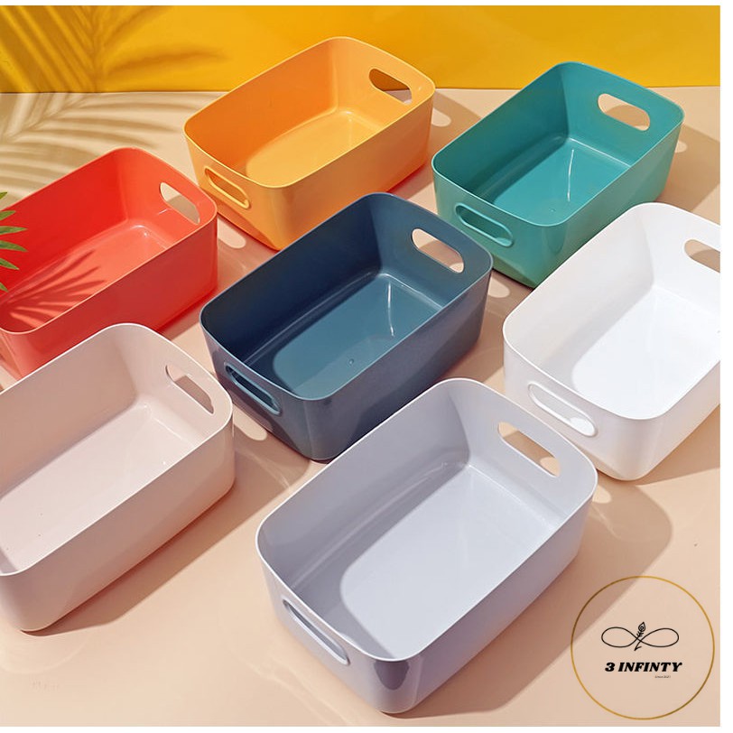 [READY STOCK]Colourful Plastic Storage Box/Container/Cosmetic Box ...