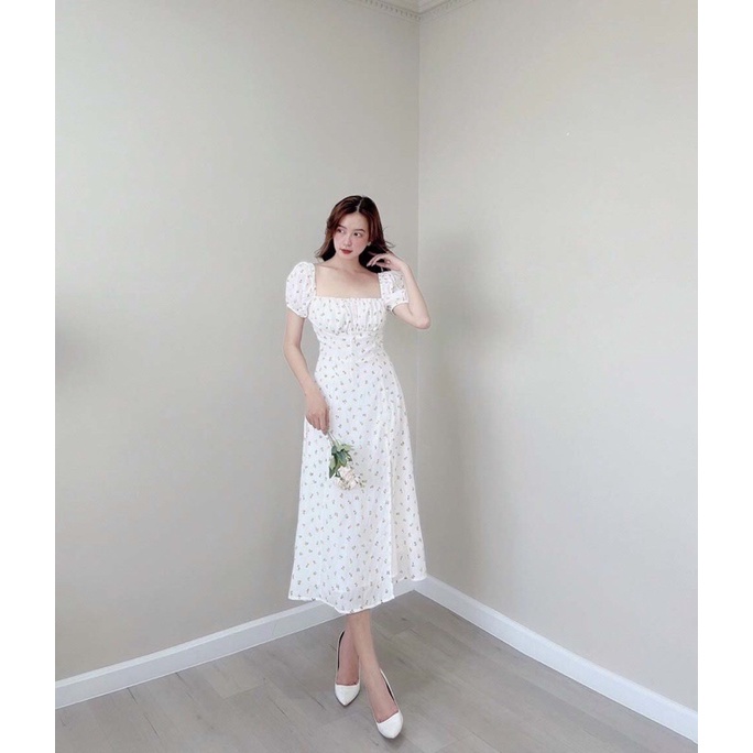 (Swipe Clothing) HIRO DRESS - Maxi DRESS Little Flower Split Beach ...