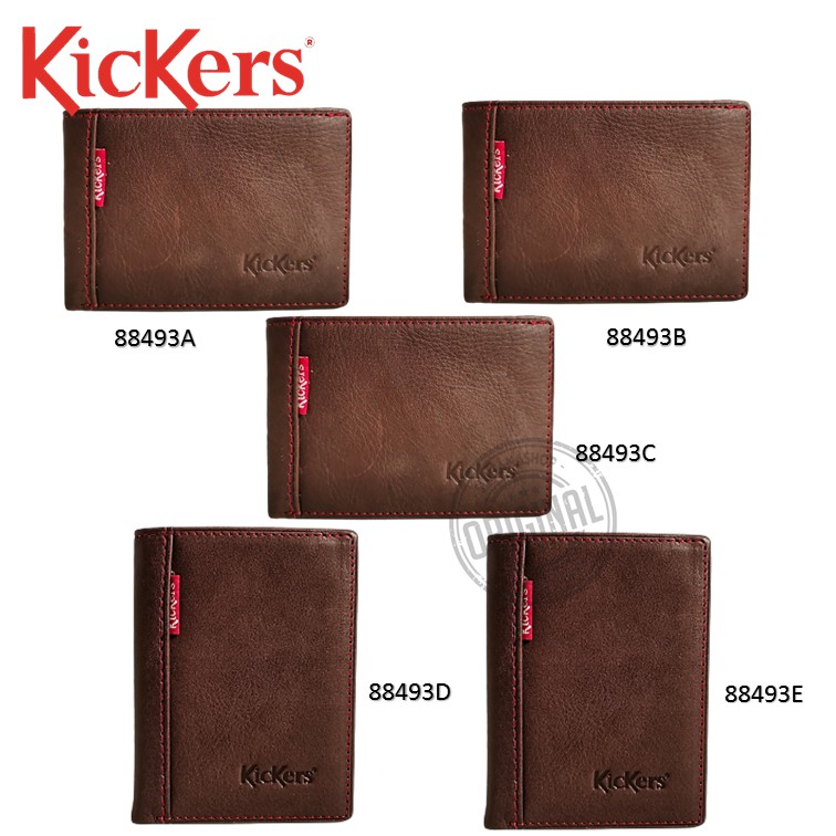 KIC-88493 Kickers Mini Wallet Genuine Cow Leather / Mini Card Holder ...
