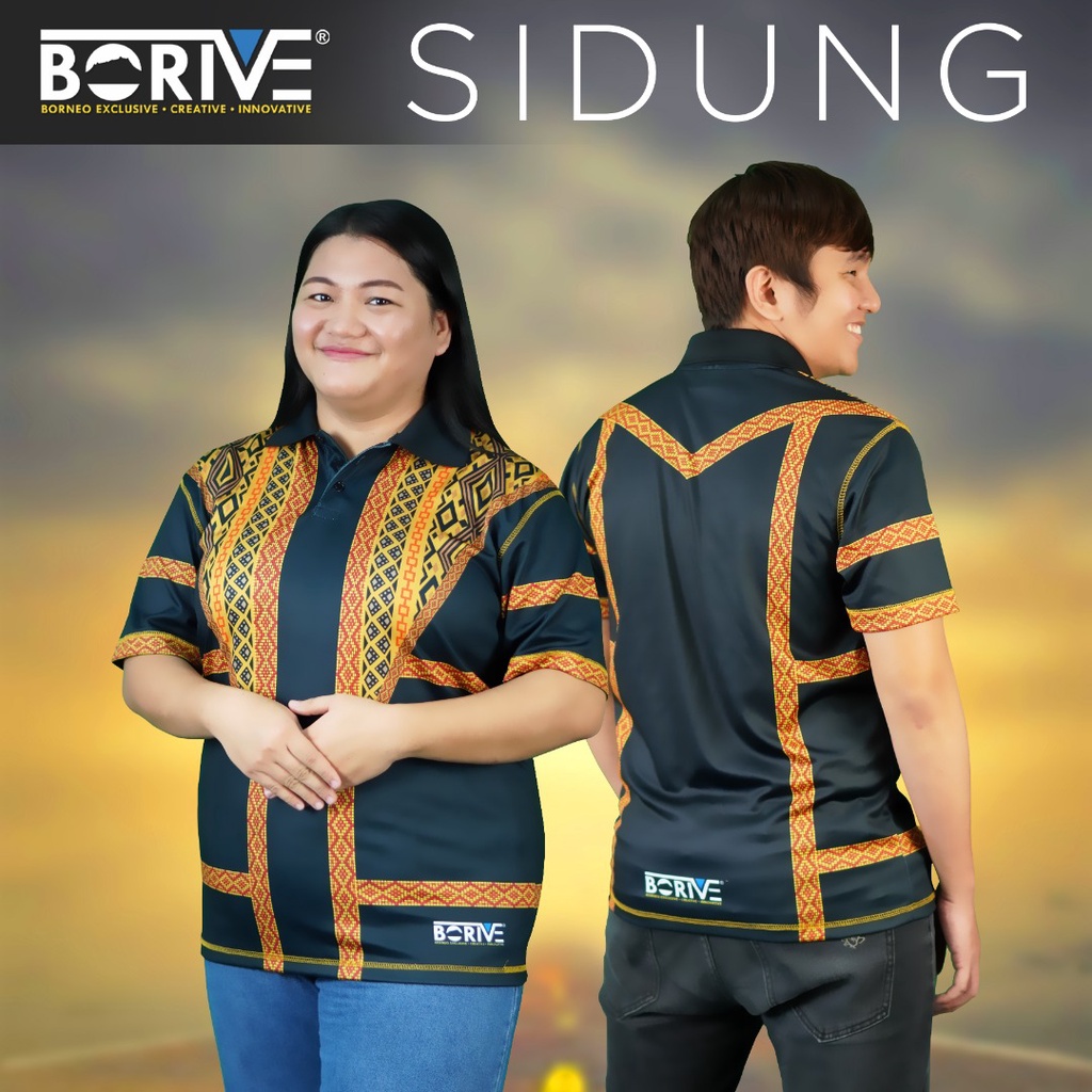 [𝐁𝐎𝐑𝐈𝐕𝐄] T-shirt KDMR Edition (Sidung) Jersey Corak Etnik Borneo ...