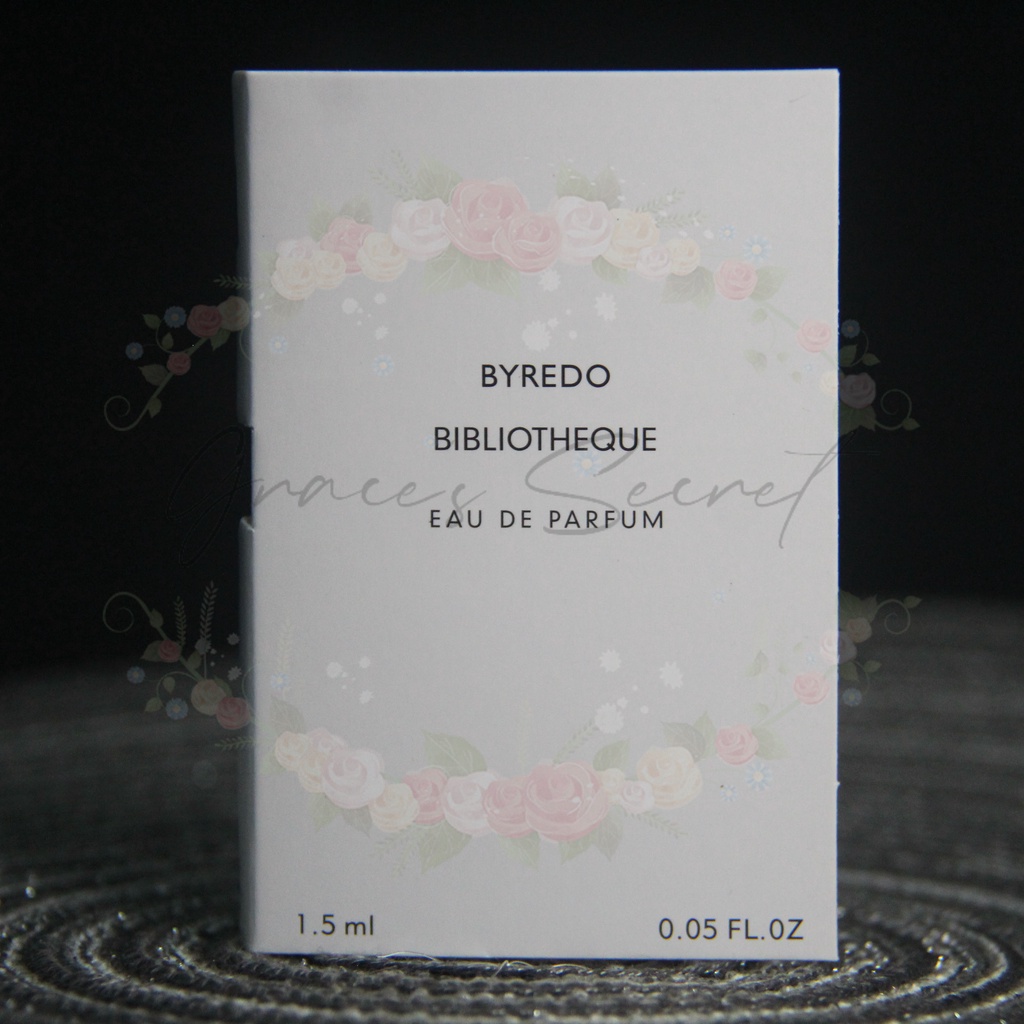 Perfume Sample - Byredo Bibliothèque, 2017 1.5ML Vial Perfume Fragrance ...