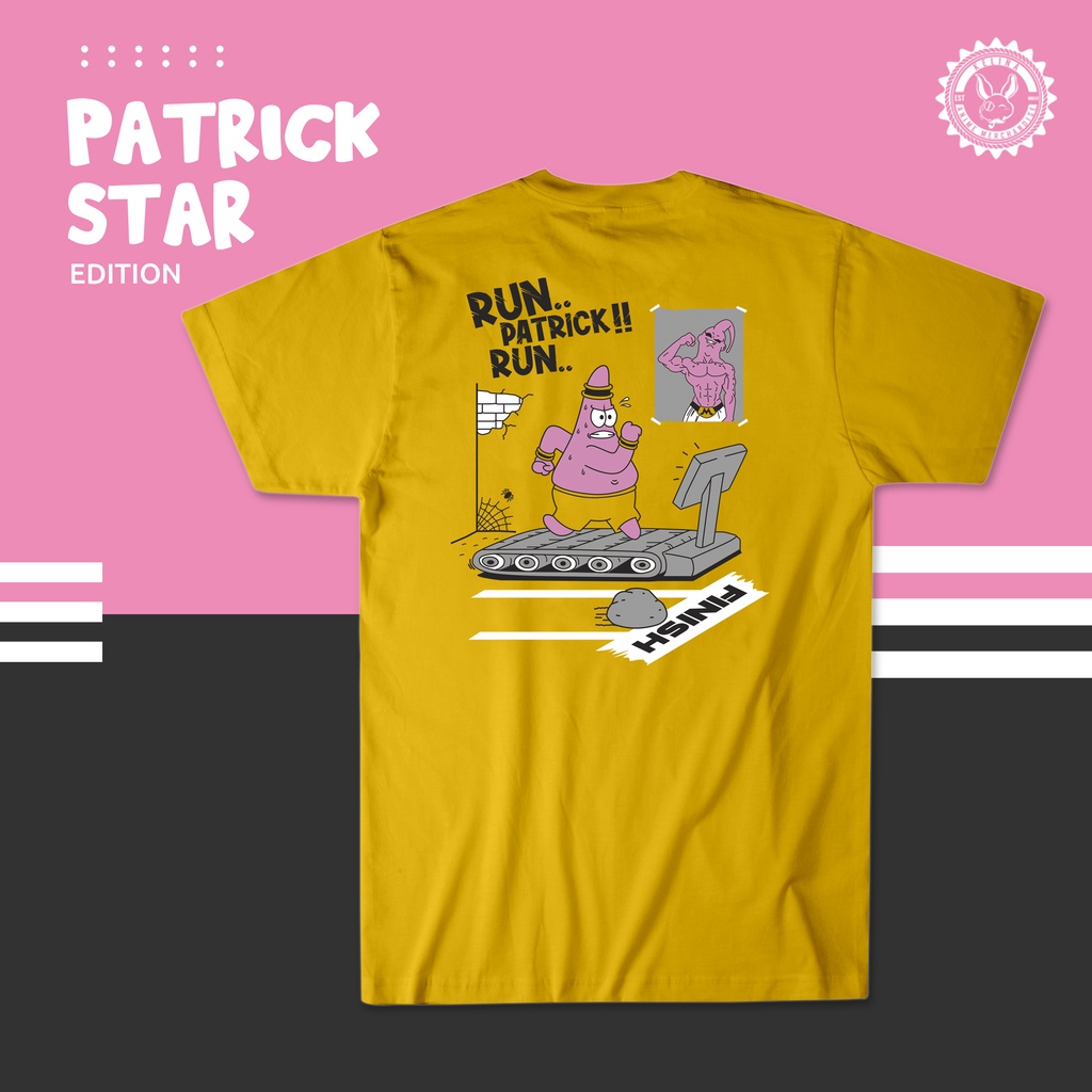Anime Patrick Buu Run Patrick Run Tshirt | Shopee Malaysia
