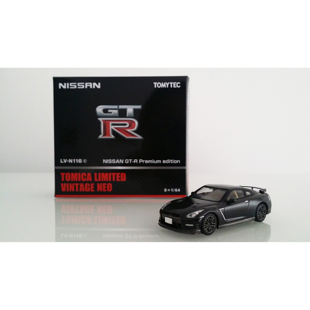 Tomica Limited Vintage Neo Nissan GT-R R35 Black Metalic Premium Edition | Shopee Malaysia