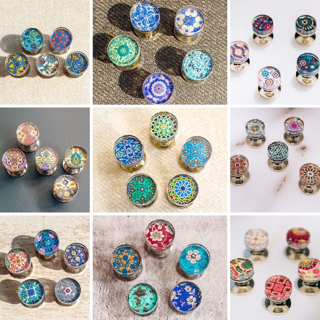 MOROCCO Design HANDMADE Butang Baju Melayu - Exclusive Modern Songket ...