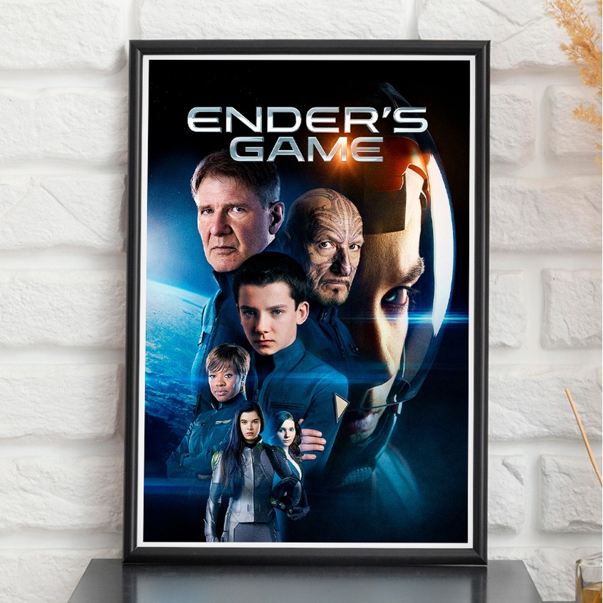 Ender's Game 2013 Poster/Sci-fi/Action/Asa Butterfield Hailee Steinfeld ...