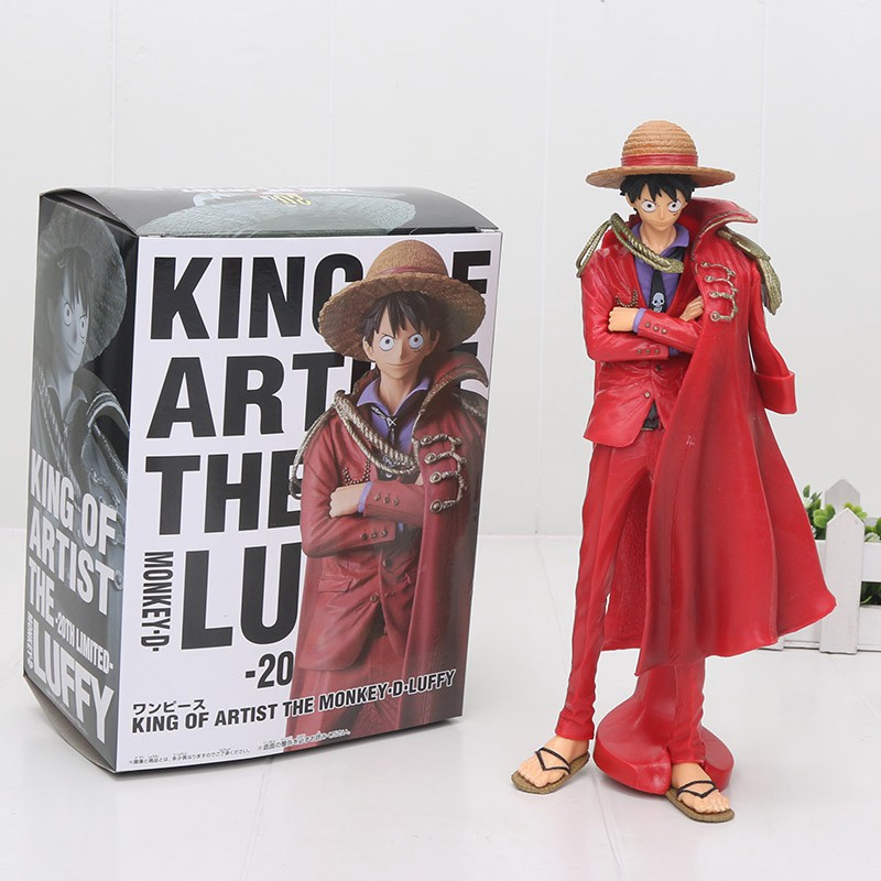 One Piece 20th Anniversary Luffy Action Figure King Of Artist figure ...