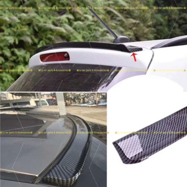 Rear bumper Bonnet #roof #Rear #Samurai Lip Rubber #Trunk #Spoiler wing ...