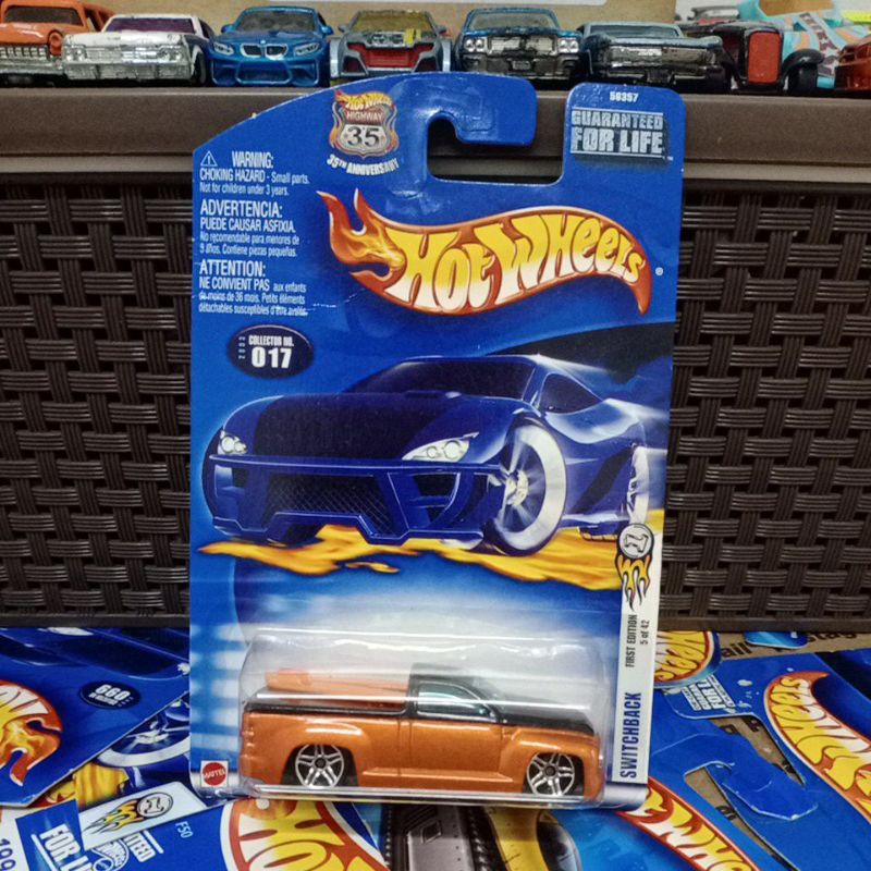HOTWHEELS ORIGINAL!! SWITCHBACK TRUCK FE!! OLD CARD COLLECTOR!! DIECAST ...